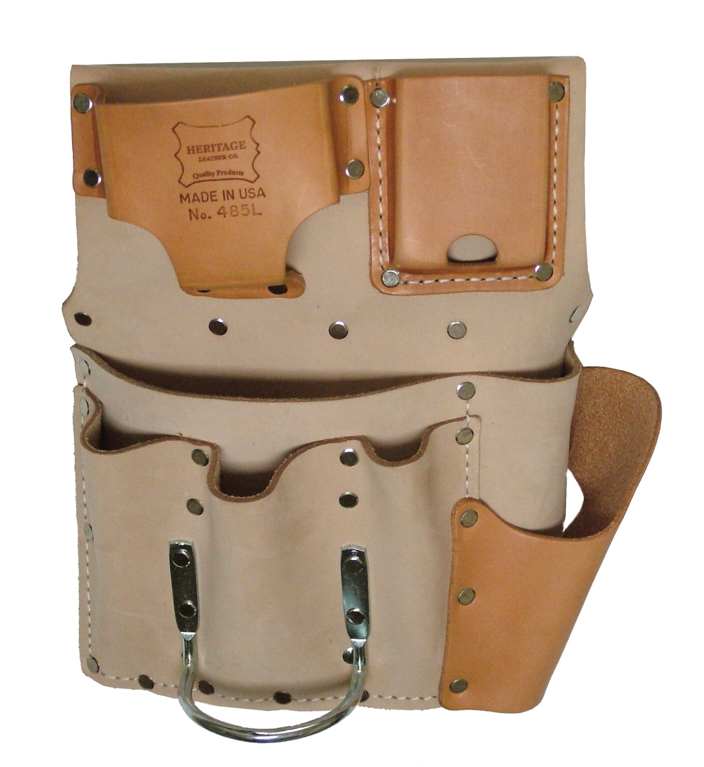 Professional Drywall Hanger’s Pouch (7 or 8 Pocket) – Heritage Leather Co.